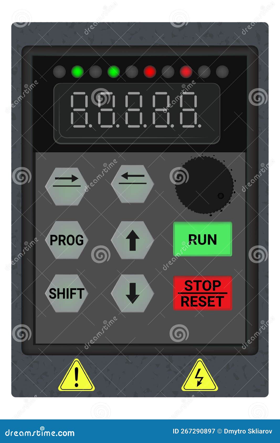 Control Panel. Production Control Panel and Control of Computer Devices ...