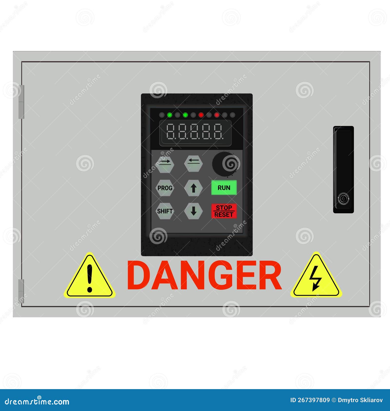 Control Panel. Production Control Panel and Control of Computer Devices ...