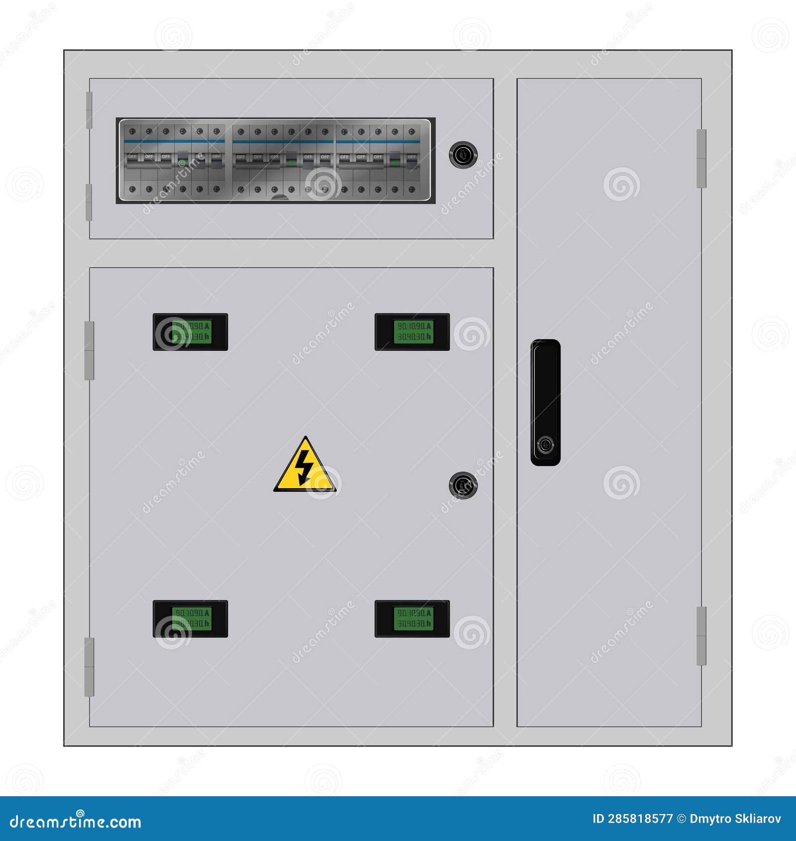 Control Panel. Production Control Panel and Control of Computer Devices ...