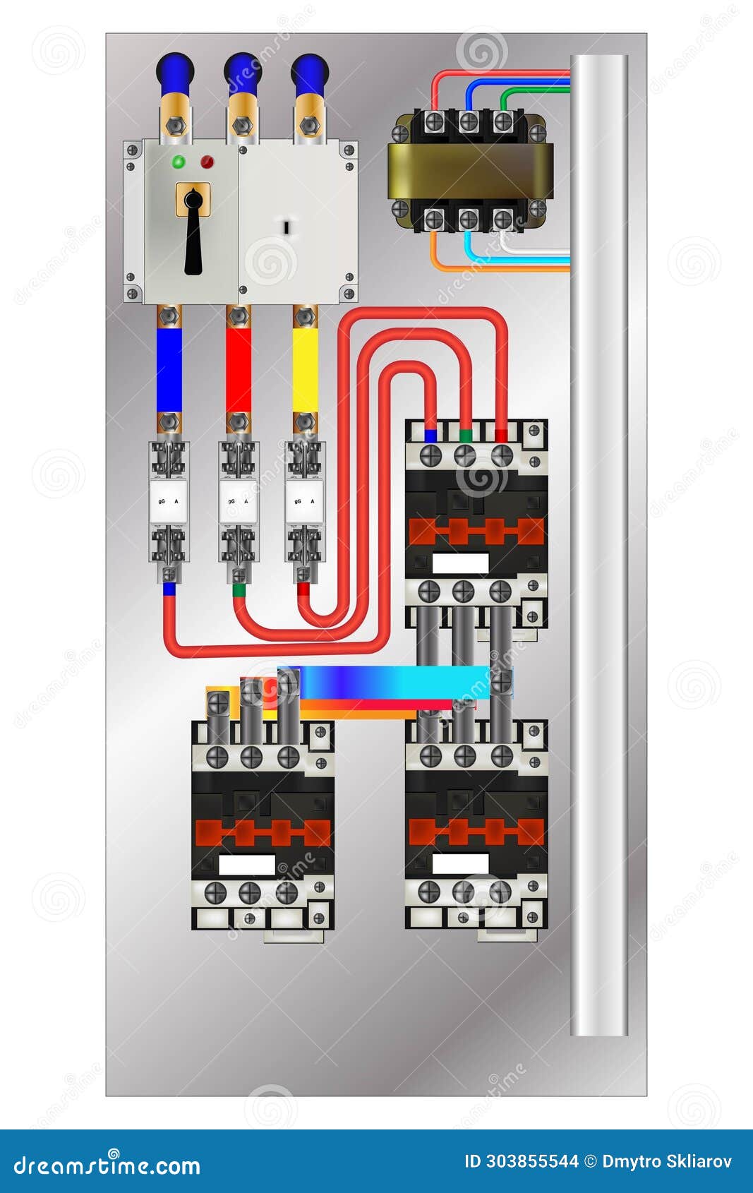 Control Panel. Production Control Panel and Control of Computer Devices ...