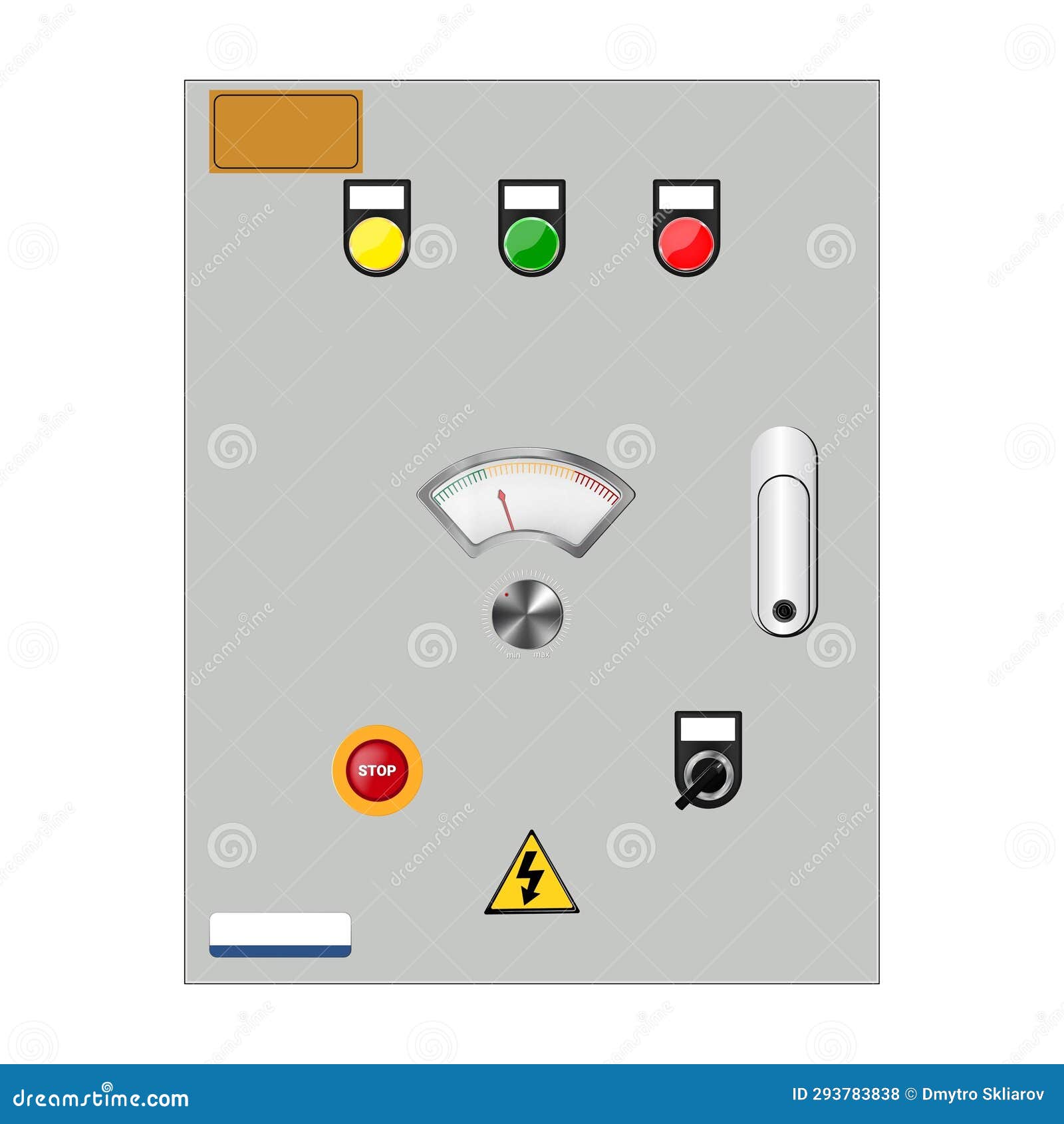 Control Panel. Production Control Panel and Control of Computer Devices ...