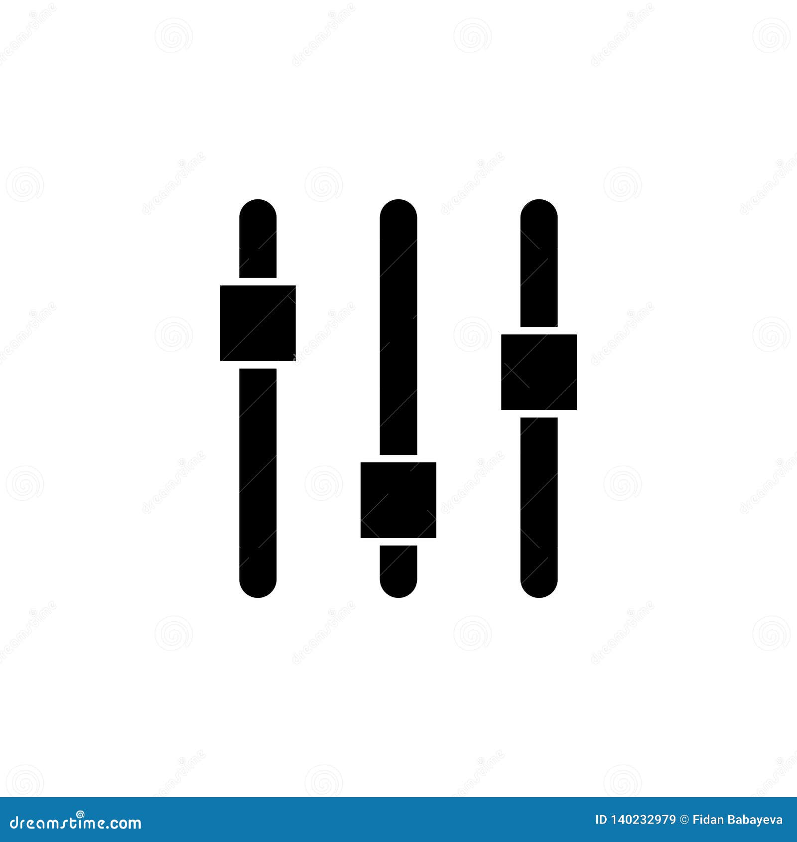 Control Panel, Settings System Icon. Signs And Symbols Can Be Used For ...