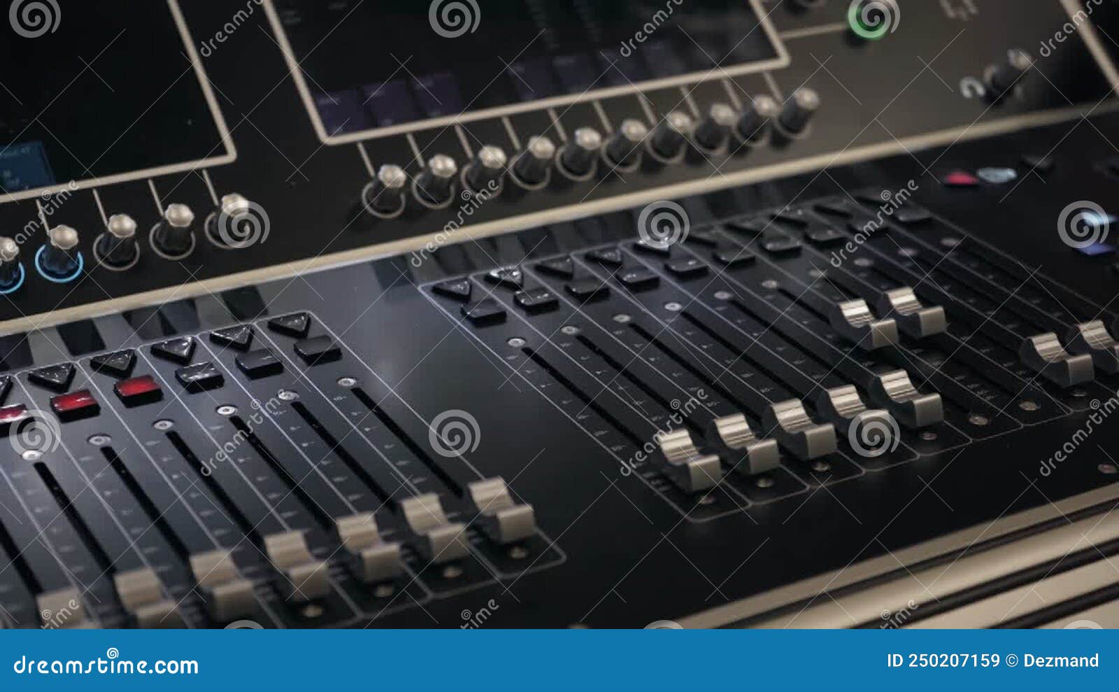 Control Panel for Stage, Theater or Concert Hall Lighting Equipment ...