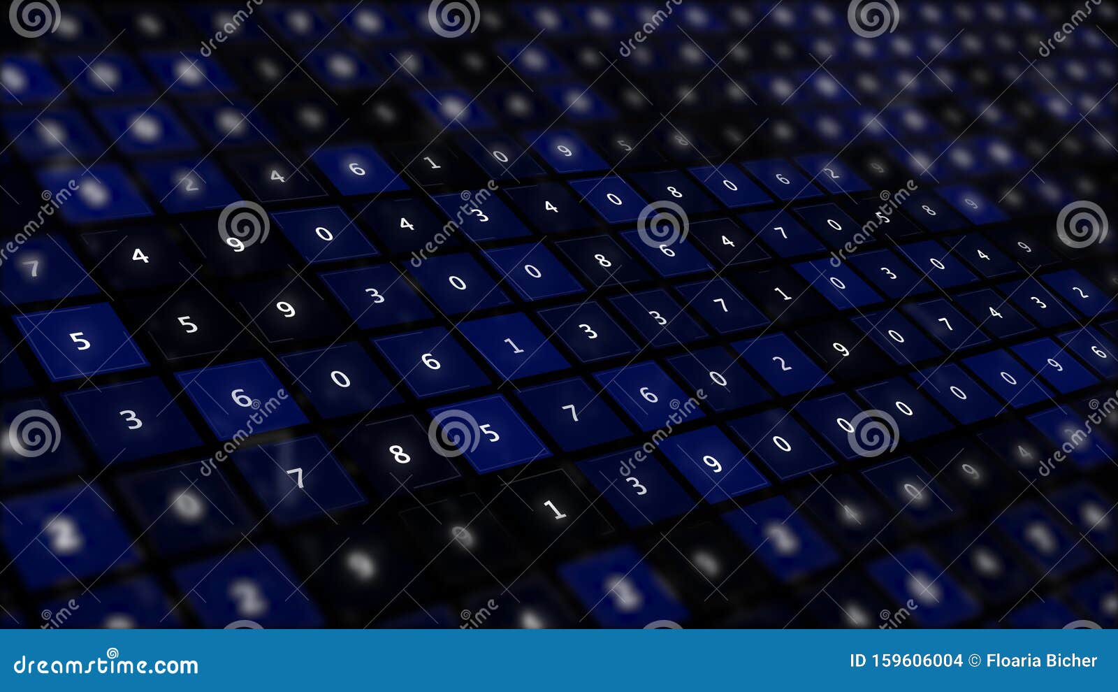 Control Panel Texture with Lots of Buttons. Stock Illustration ...
