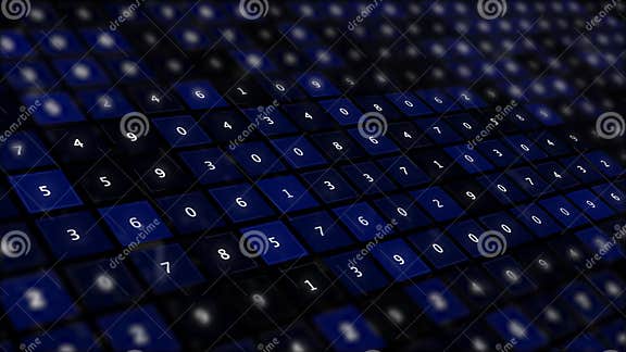 Control Panel Texture with Lots of Buttons. Stock Illustration ...