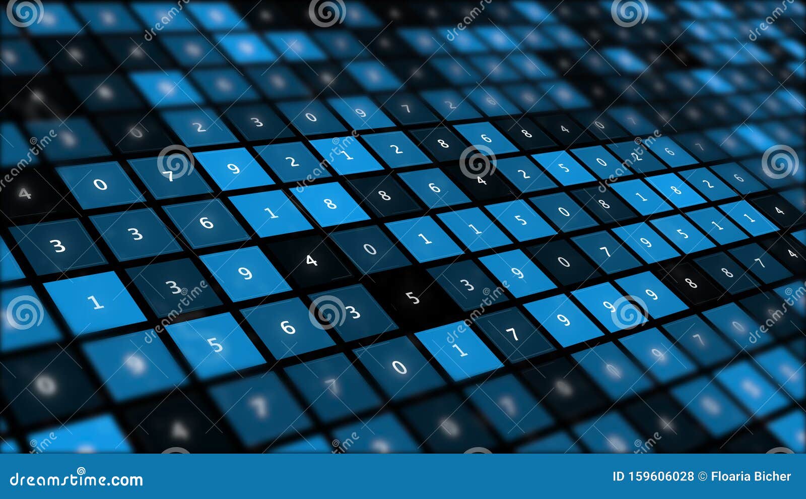 Control Panel Texture with Lots of Buttons. Stock Illustration ...