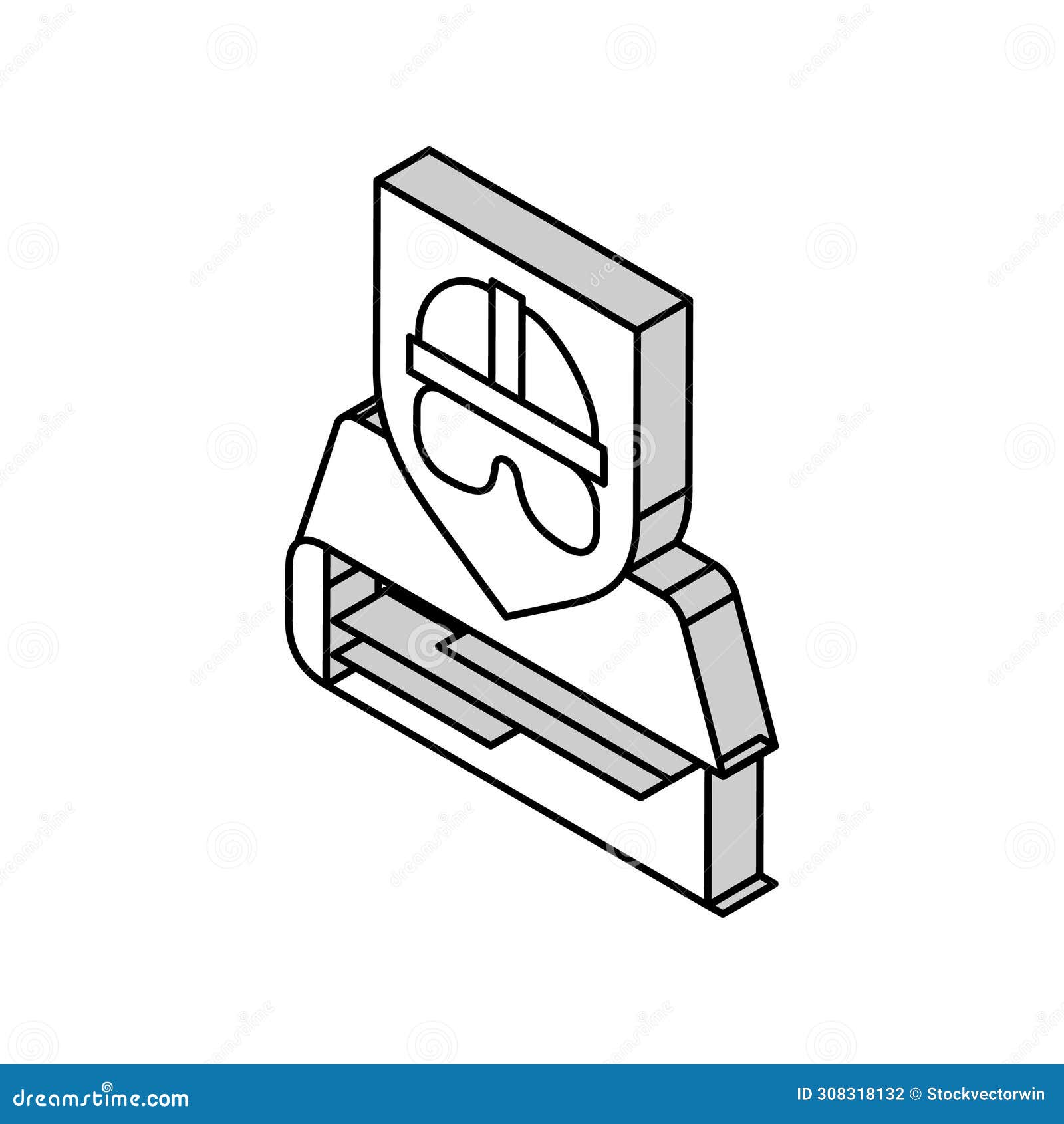 Control Panel Tool Work Isometric Icon Vector Illustration Stock Vector ...
