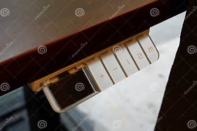 Control Panel Up and Down Switch of Table Electric Standing. Automatic ...
