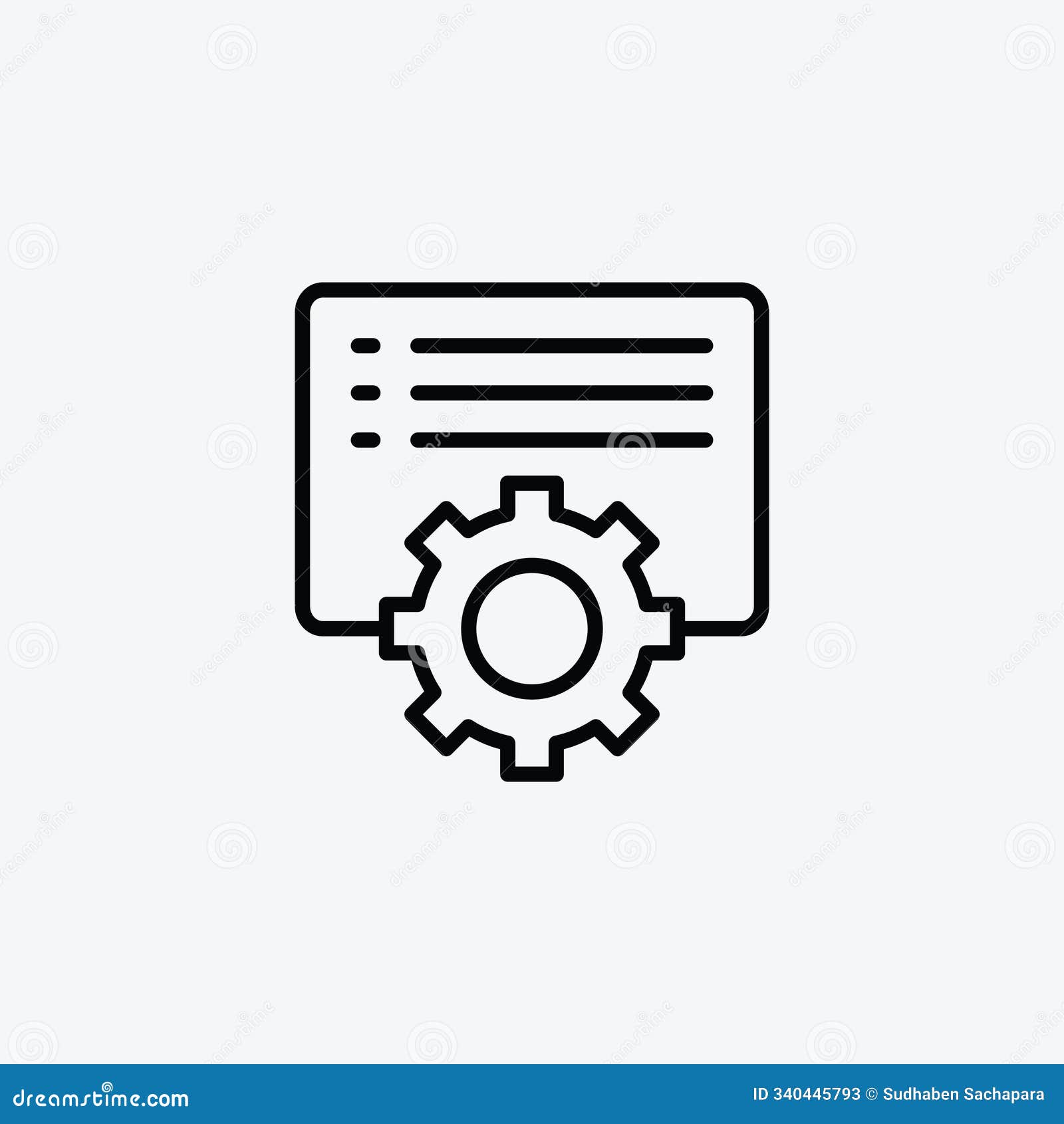Control Panel Vector Icon Set Stock Illustration - Illustration of logo ...
