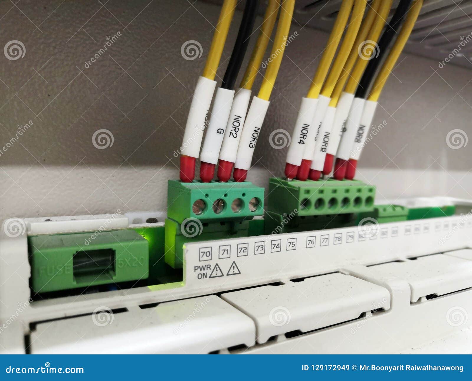 Control Panel with Wiring.Wiring - Control Panel with Wires Industry ...