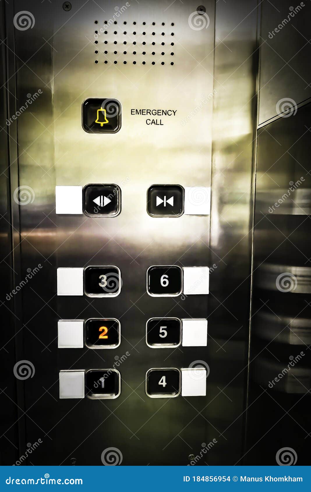Control Panels Buttons Elevator Stock Photo - Image of button, hallway ...