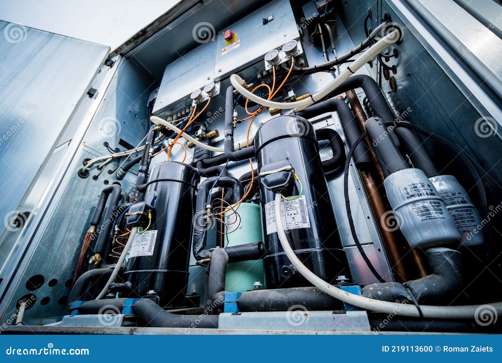 Control Panels and Frequency Converters in the Supply Section of the ...