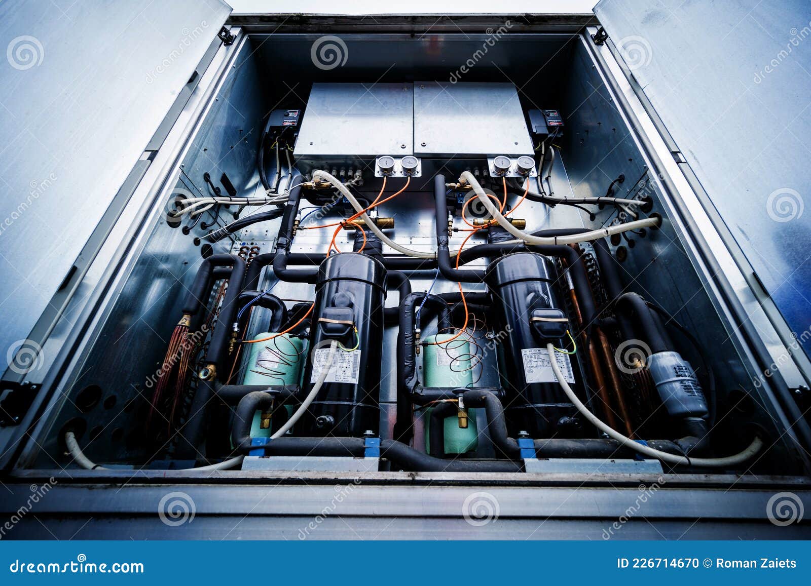 Control Panels and Frequency Converters in the Supply Section of the ...