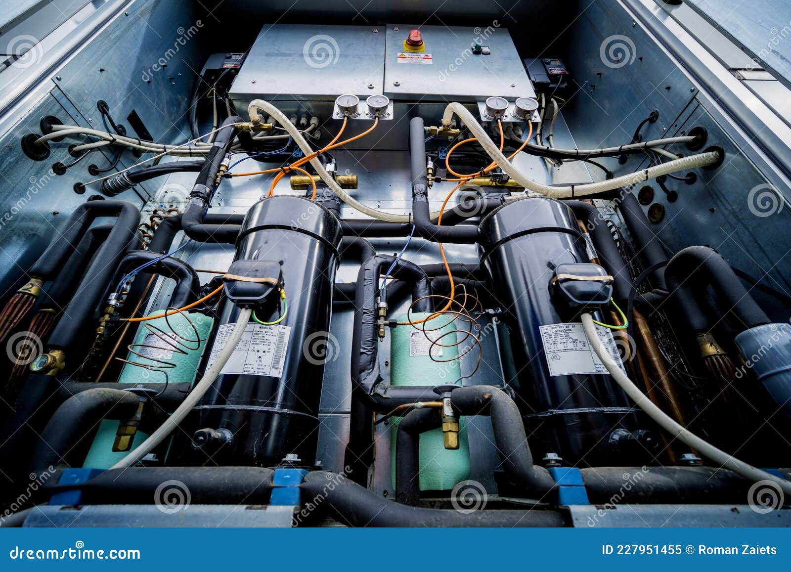 Control Panels and Frequency Converters in the Supply Section of the ...