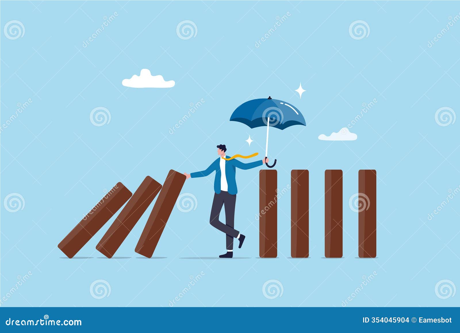 Control Risk in Investment Crisis, Failure Prevention, Stop Domino ...