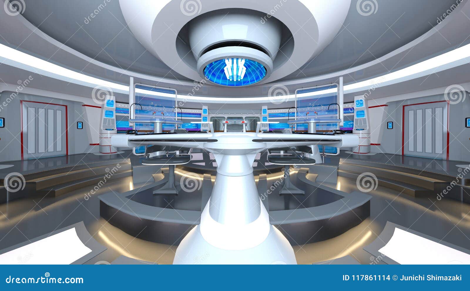 Control room stock illustration. Illustration of station - 117861114