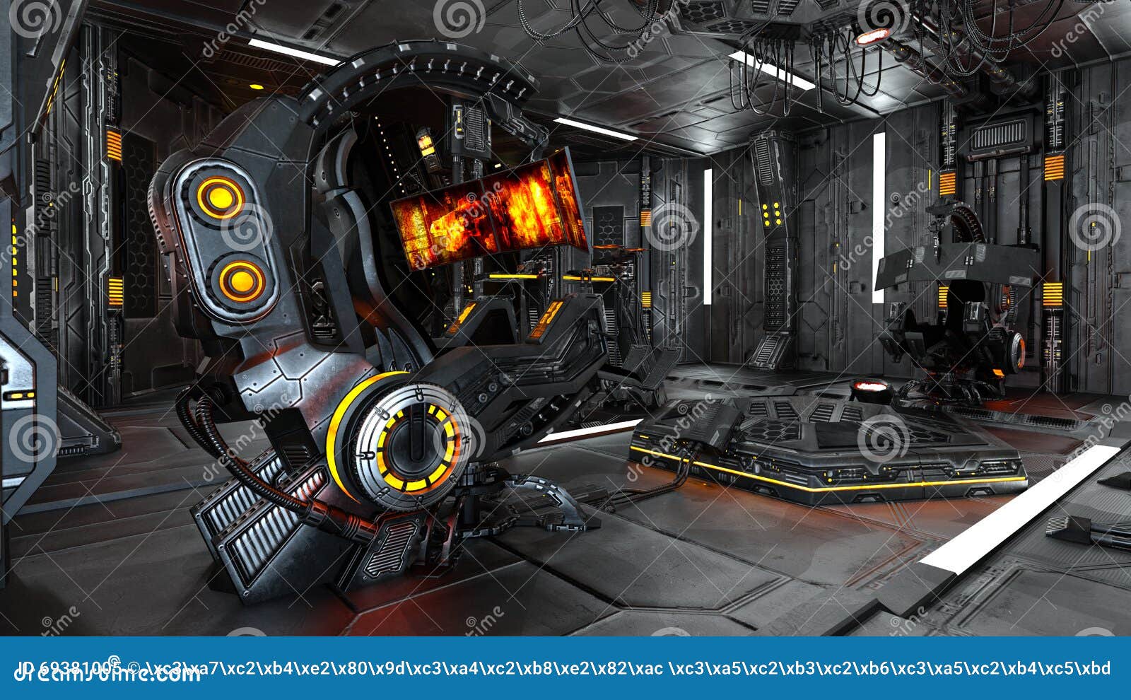 Control Room Ergonomics Vector Infographic Template | CartoonDealer.com ...