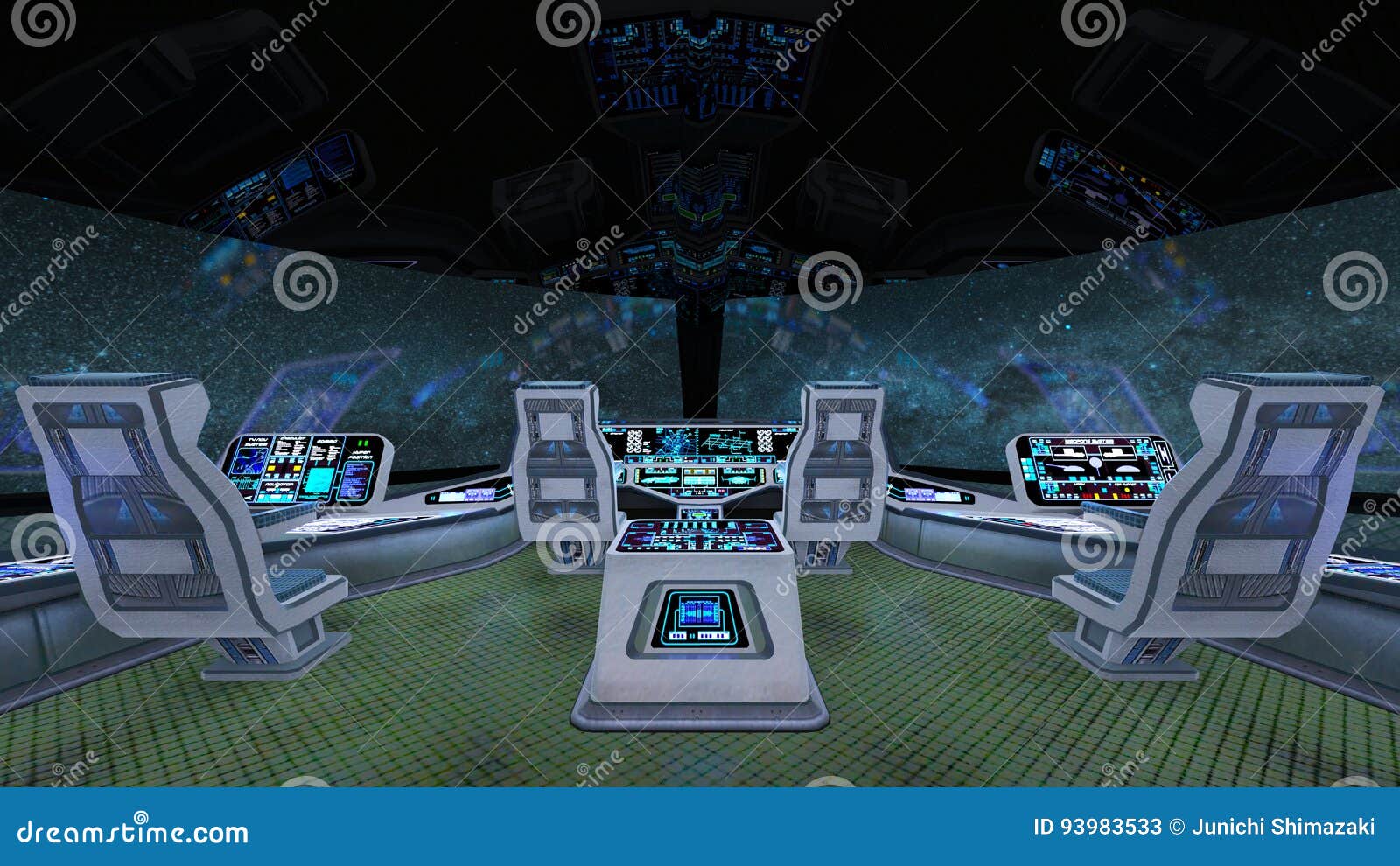 Control room stock illustration. Illustration of display - 93983533