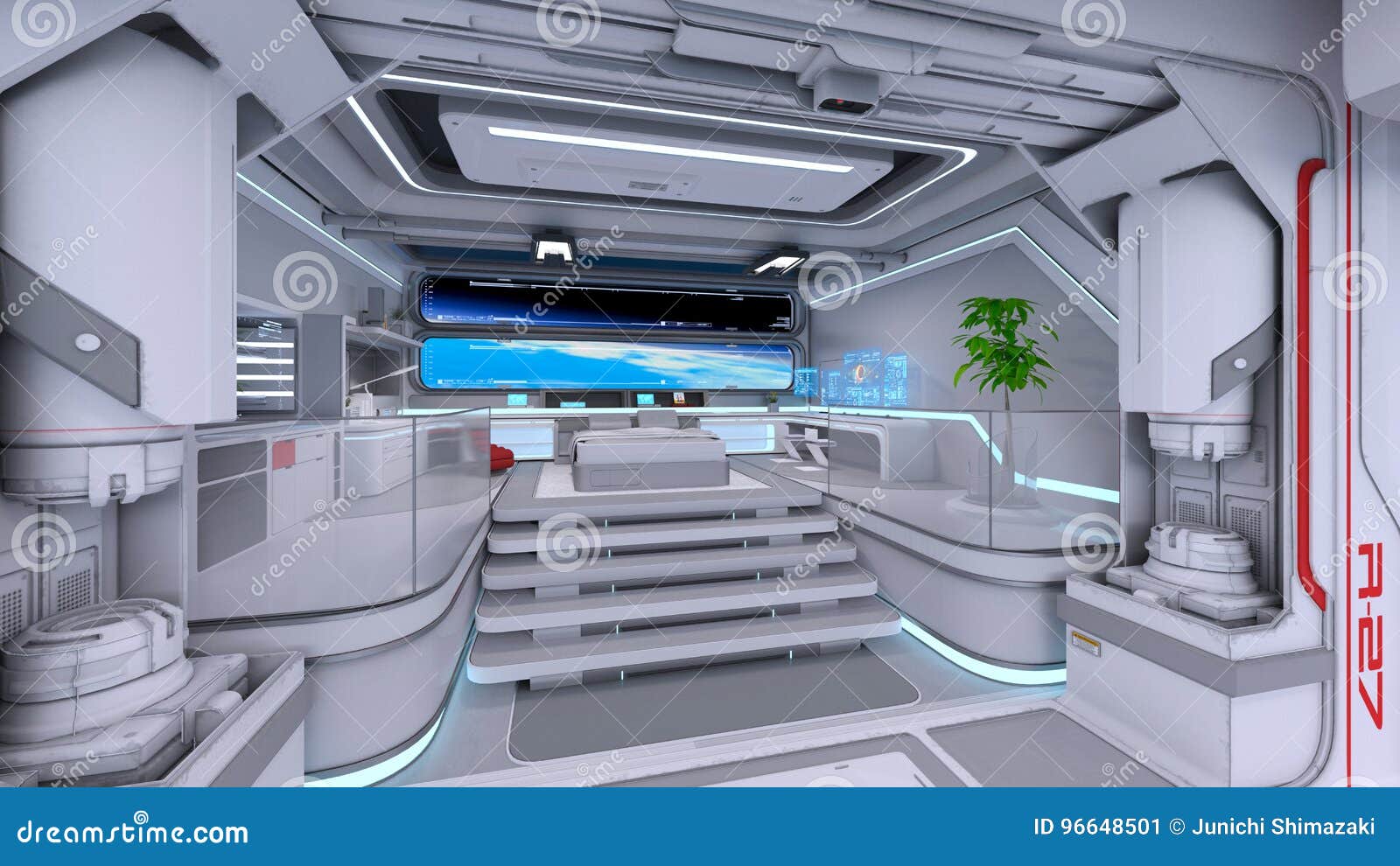 Control room stock illustration. Illustration of technique - 96648501