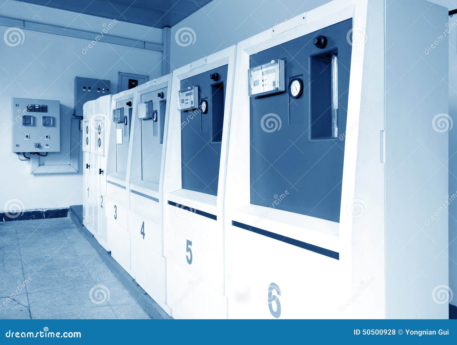 Control Room stock photo. Image of automation, amps, consumption - 50500928