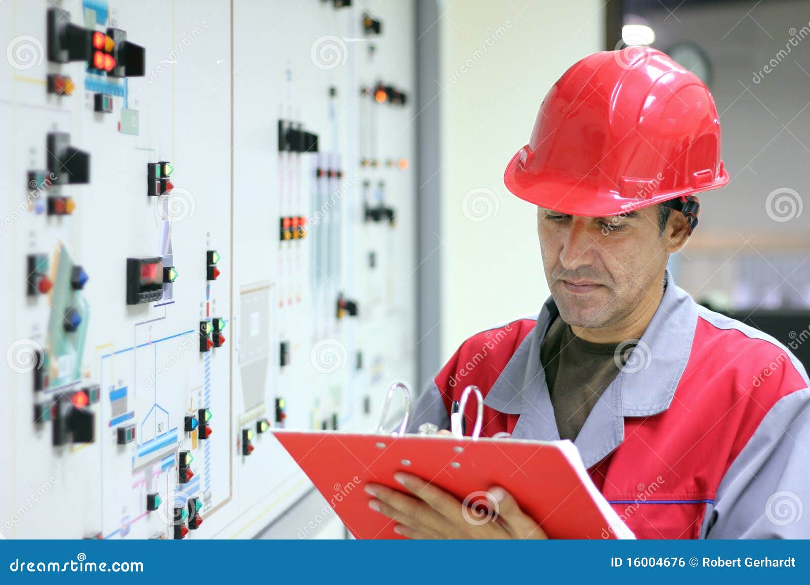 Control Room Engineer stock photo. Image of room, people - 16004676
