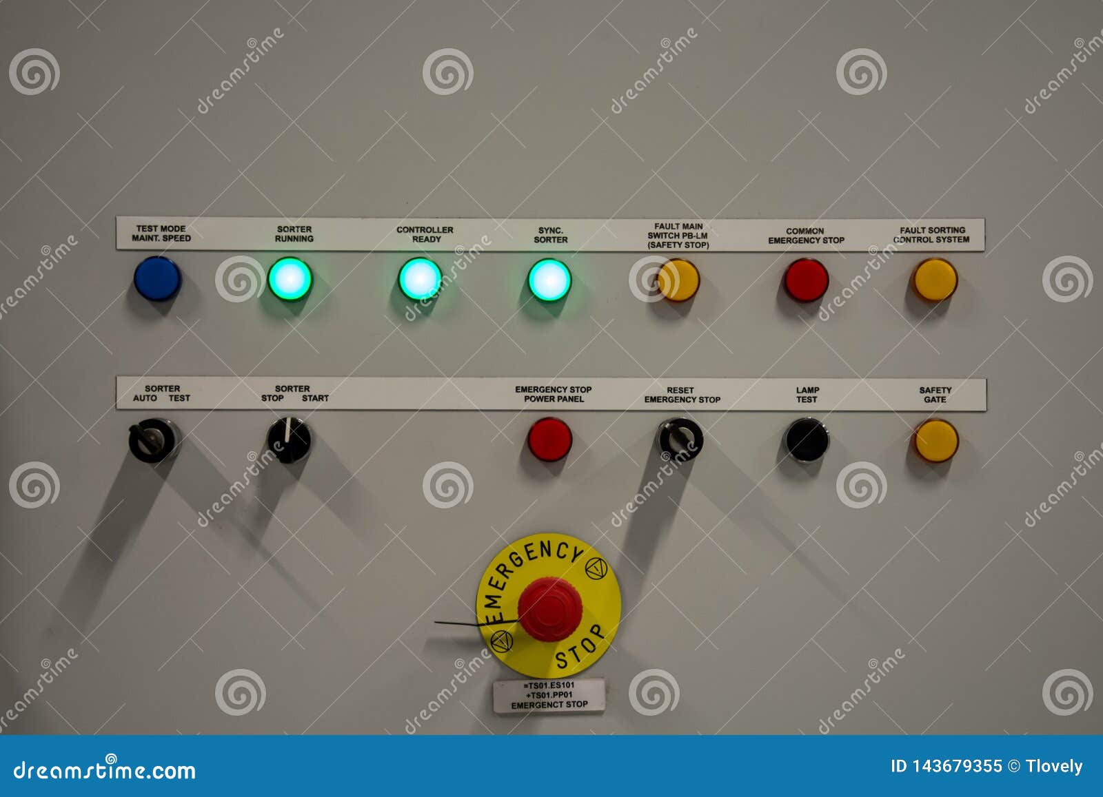 Control Room of an Extra Large Ship Stock Image - Image of energy ...