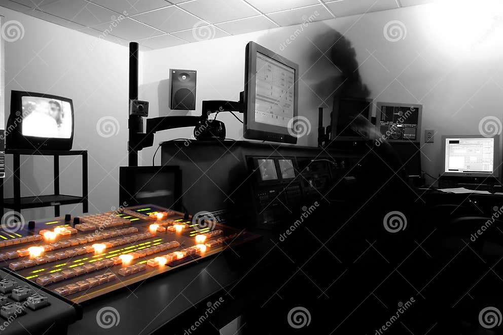 Control Room Ghost stock image. Image of catastrophic, cables - 134671