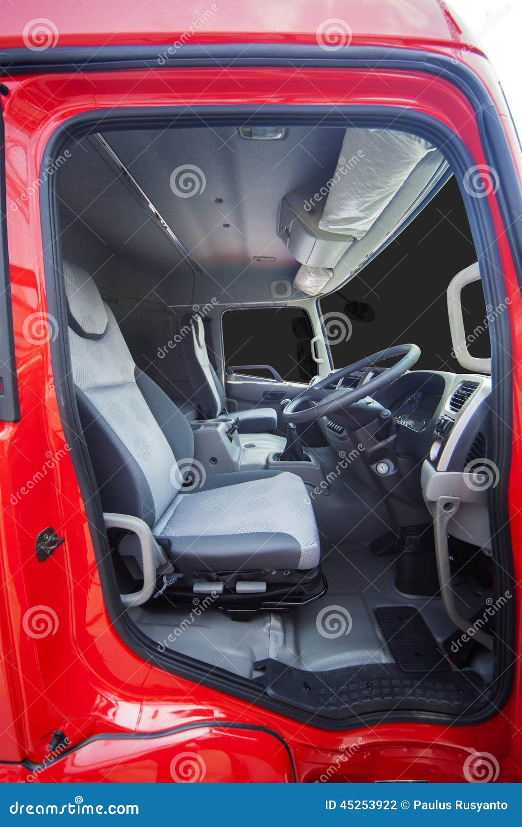 Control Room of Heavy Truck Stock Photo - Image of automobile ...
