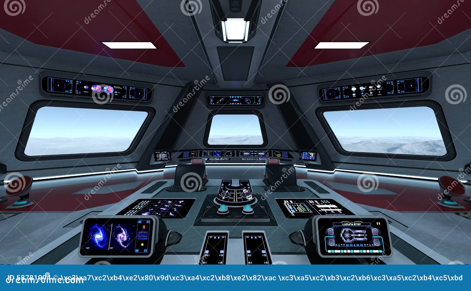 Control room stock illustration. Illustration of technique - 58781994