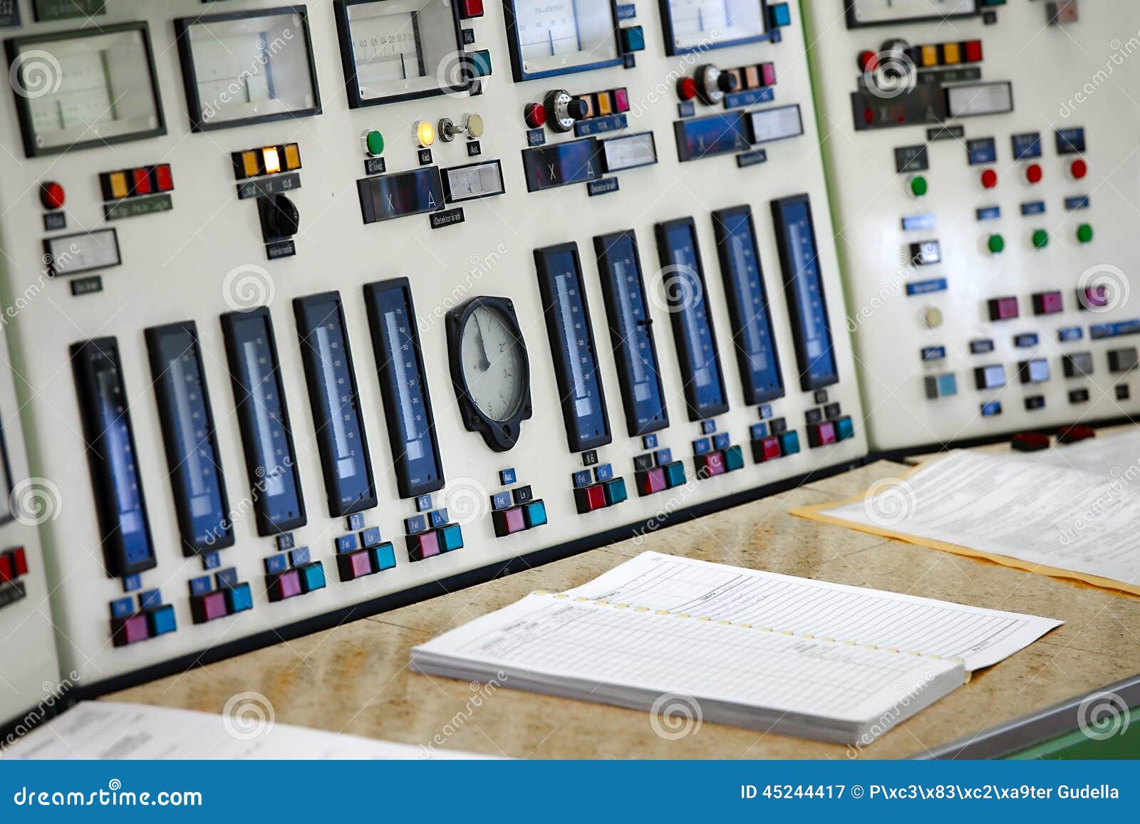 Control Room stock image. Image of engineering, dashboard - 45244417