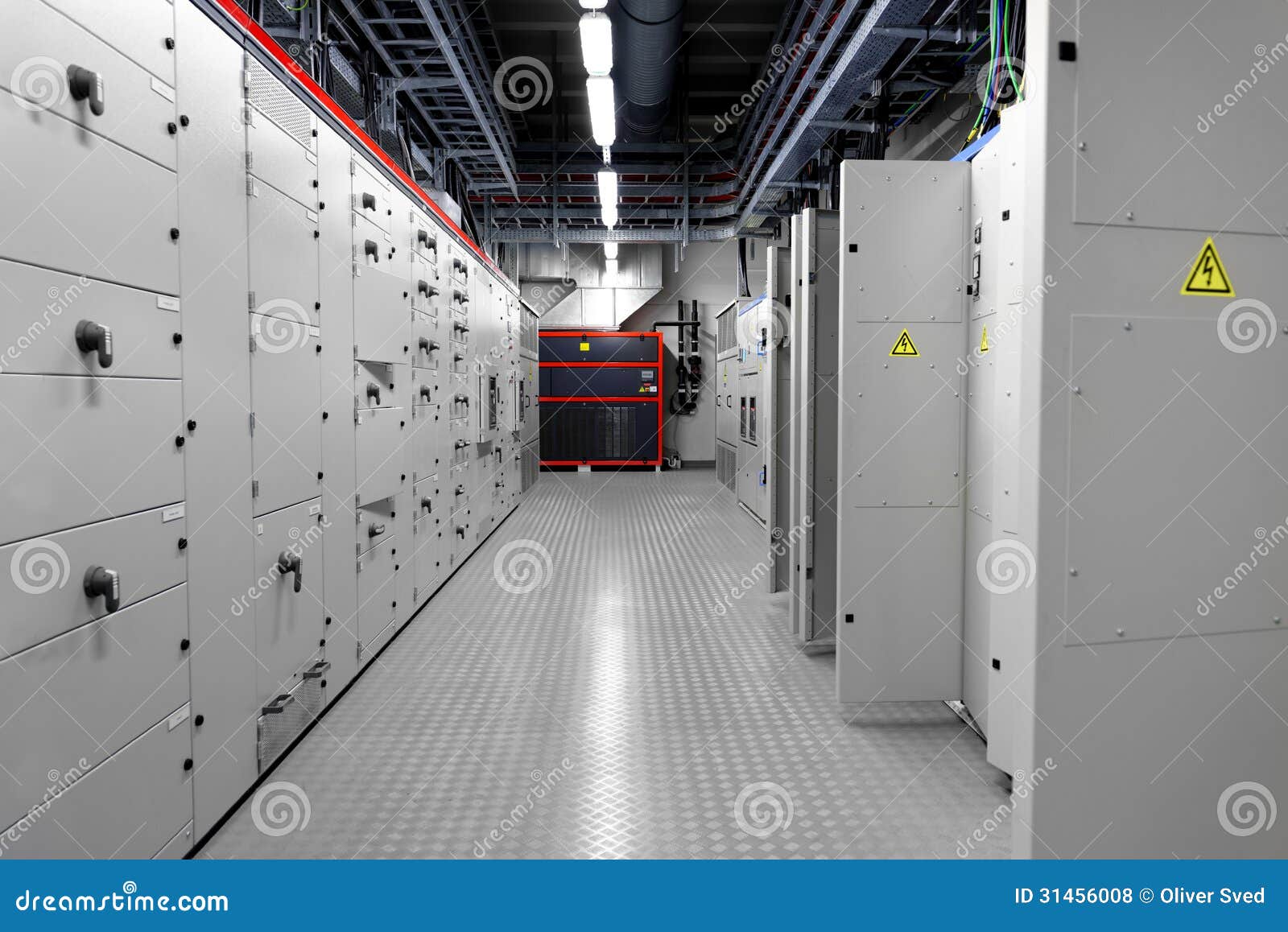 Control Room of a Power Plant Stock Photo - Image of automatic ...