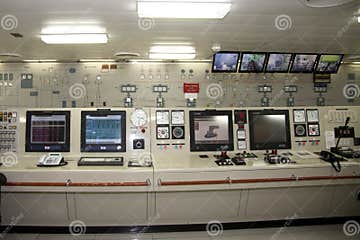 Control Room for Ships Engineer Editorial Photo - Image of panels ...
