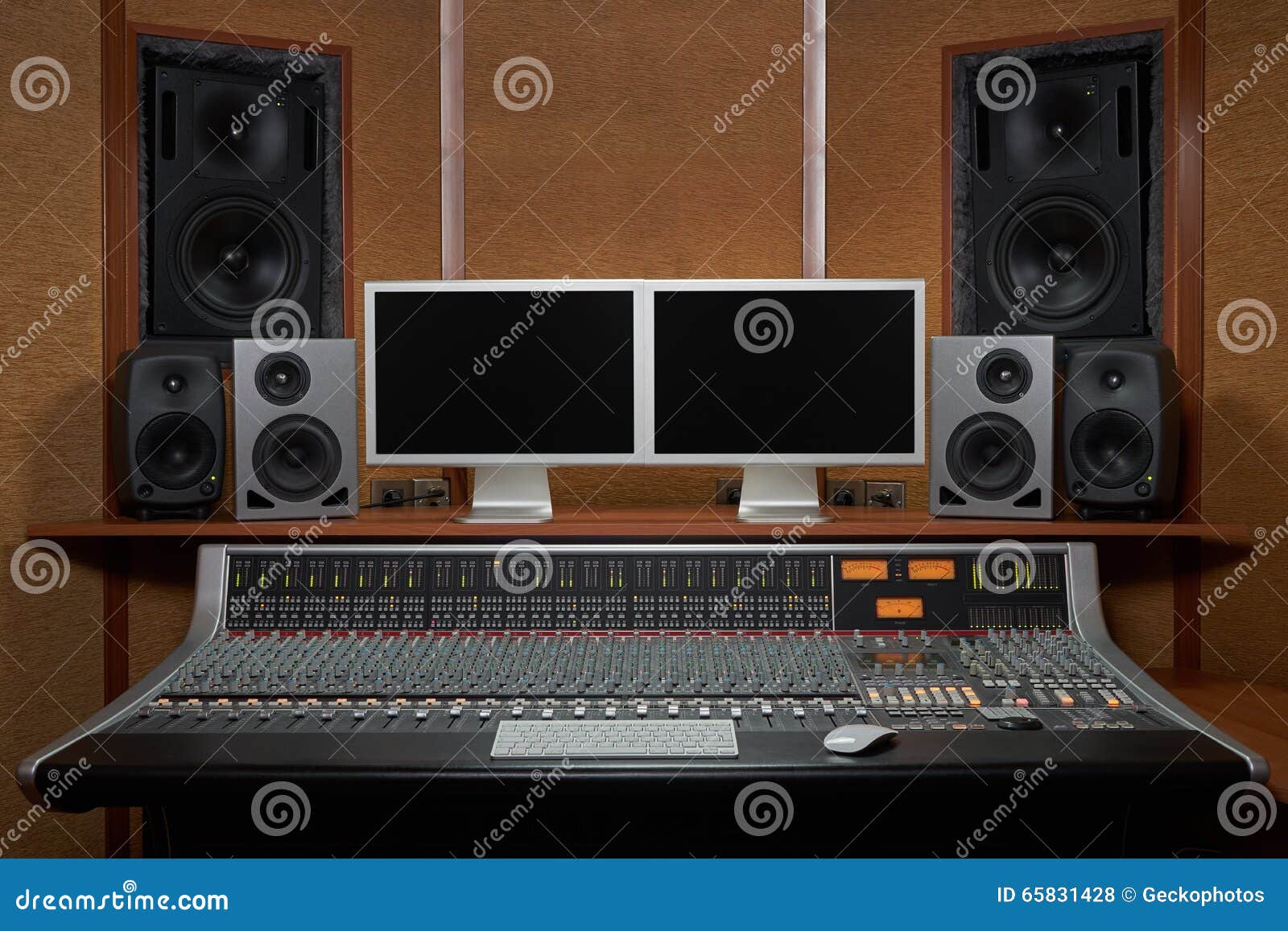 Control room stock photo. Image of mixing, monitor, music - 65831428