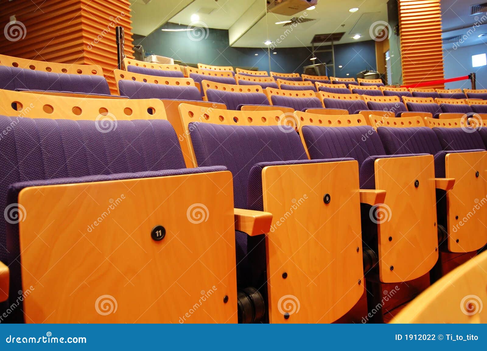 Control room of a theater stock photo. Image of hall, cinema - 1912022