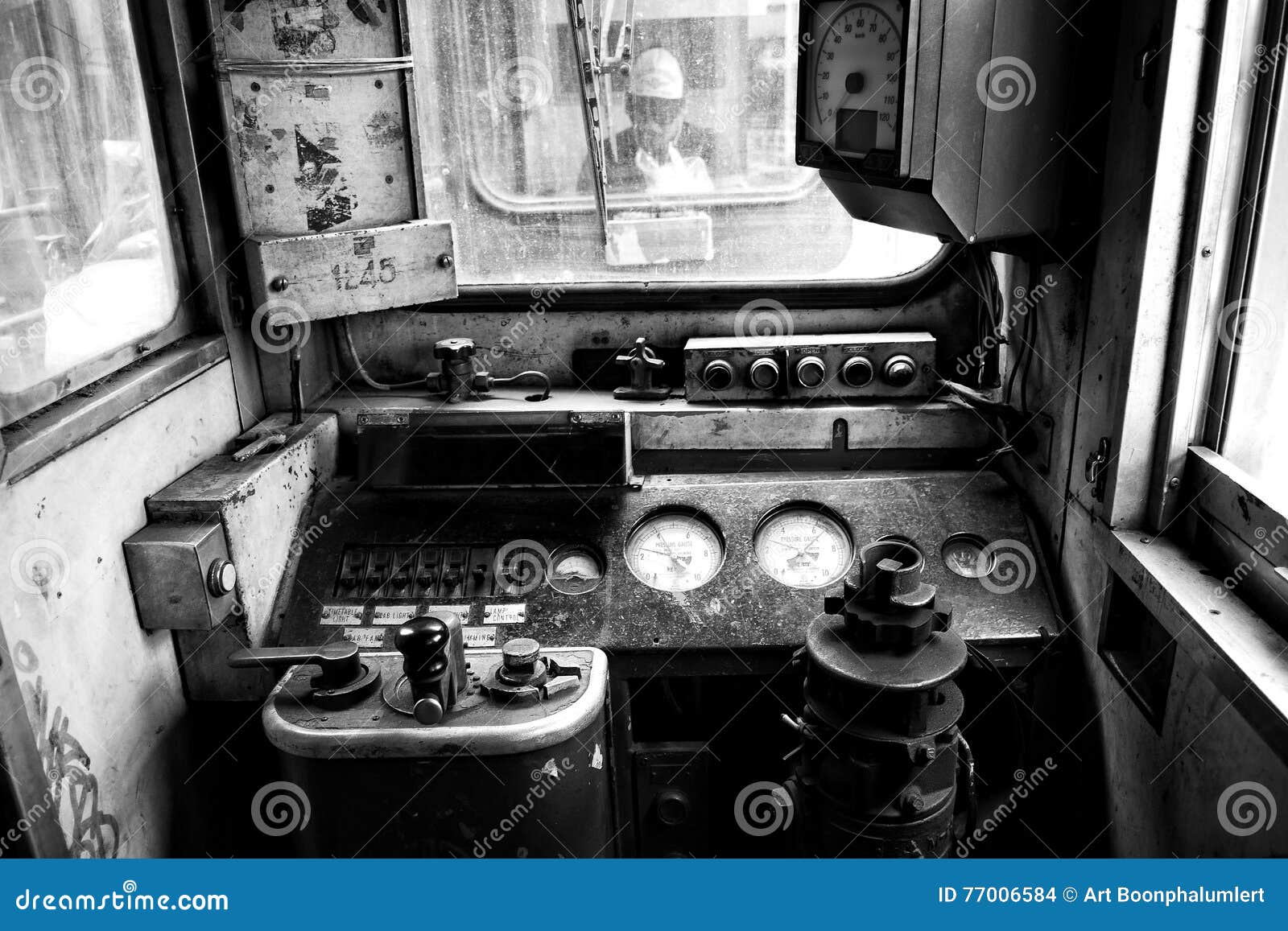 Control Room stock photo. Image of happy, thailand, train - 77006584