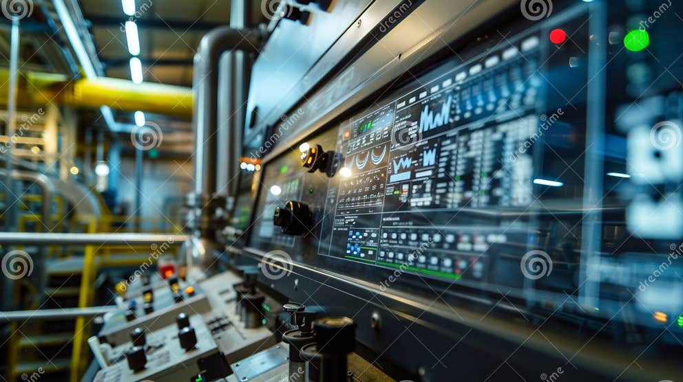 The Control Rooms Sophisticated Computer System Which Displays Realtime ...