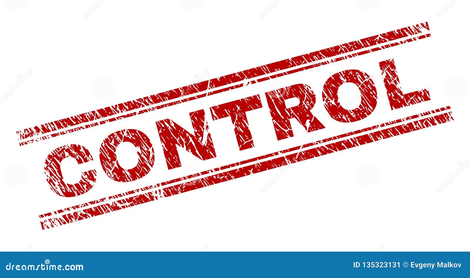 Scratched Textured CONTROL Stamp Seal Stock Vector - Illustration of ...
