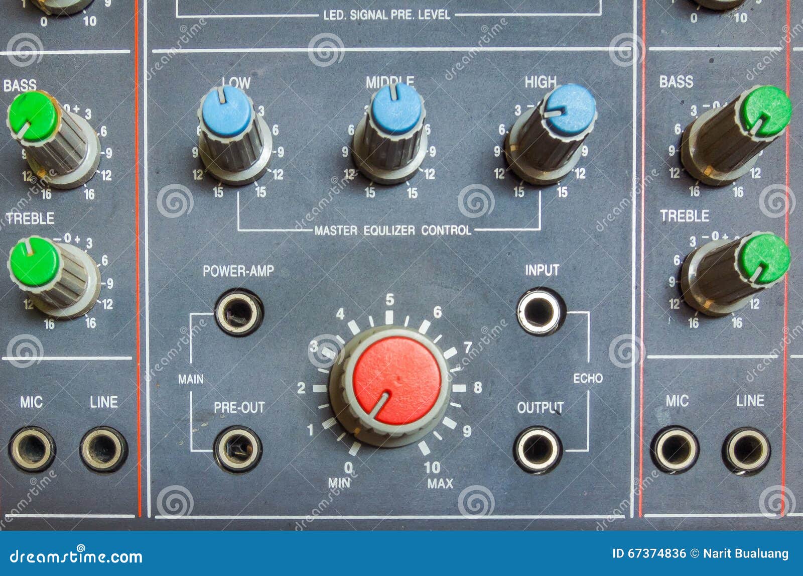 Control sound stock photo. Image of amplify, buttons - 67374836