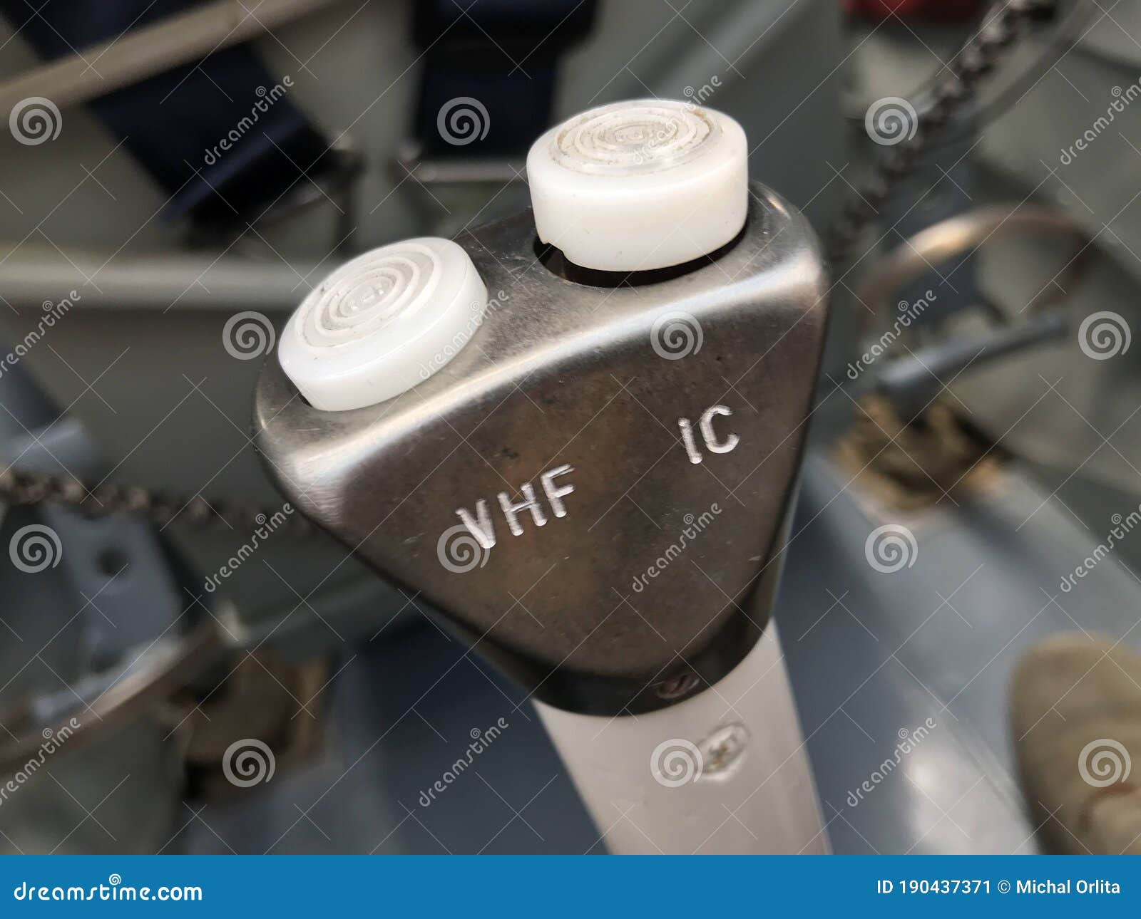 Control Stick of Vintage Aircraft Stock Image - Image of rules, pilot ...