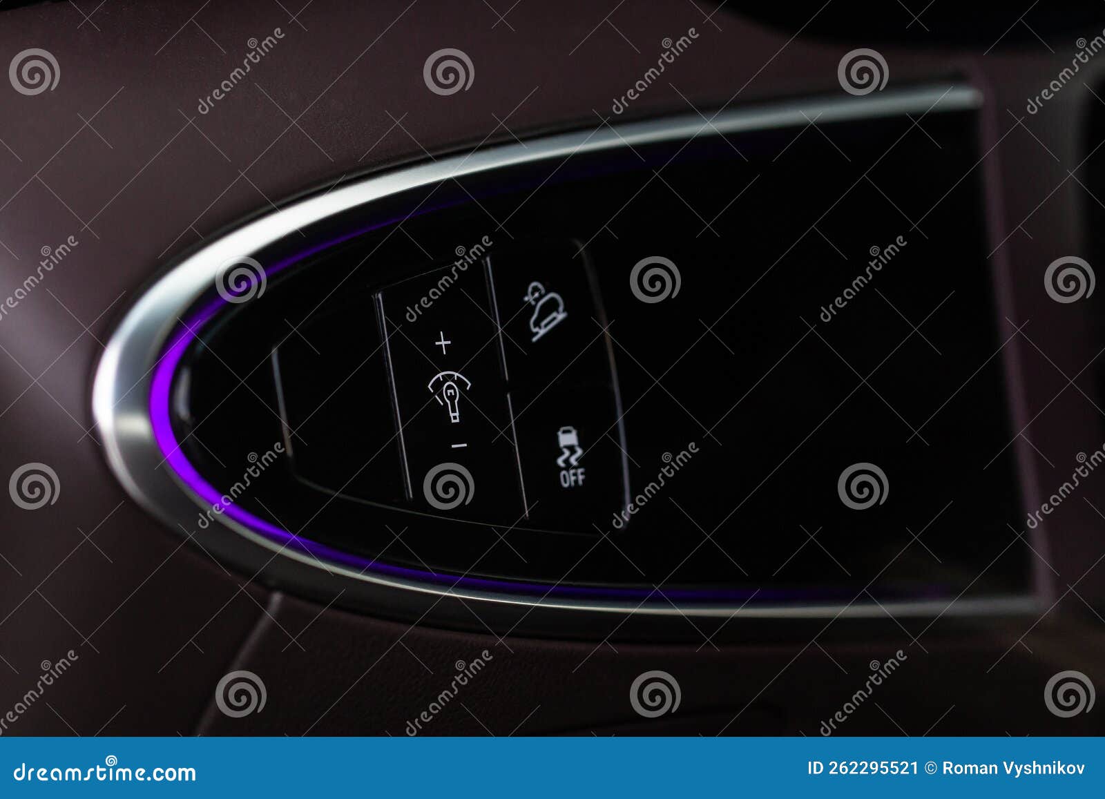 Control Switch Power Light System of Car. Stock Image - Image of sign ...