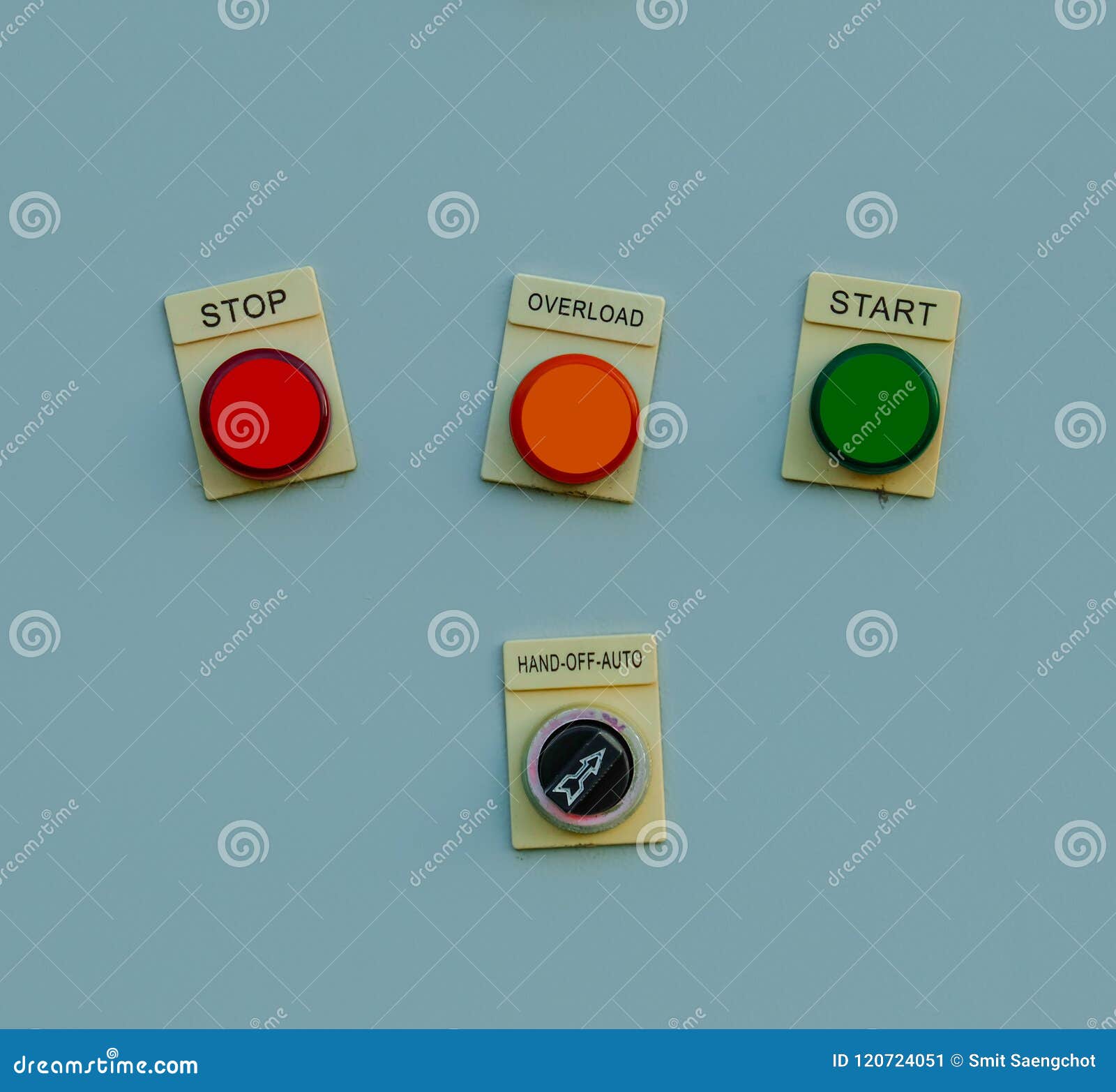 Control Switches for Machine Operation, Start, Stop, Overload Control ...