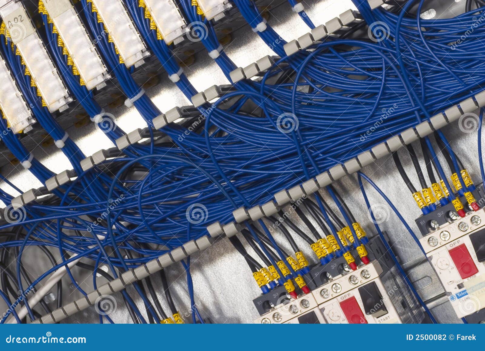 Control system stock photo. Image of breakers, fuse, fusebox - 2500082