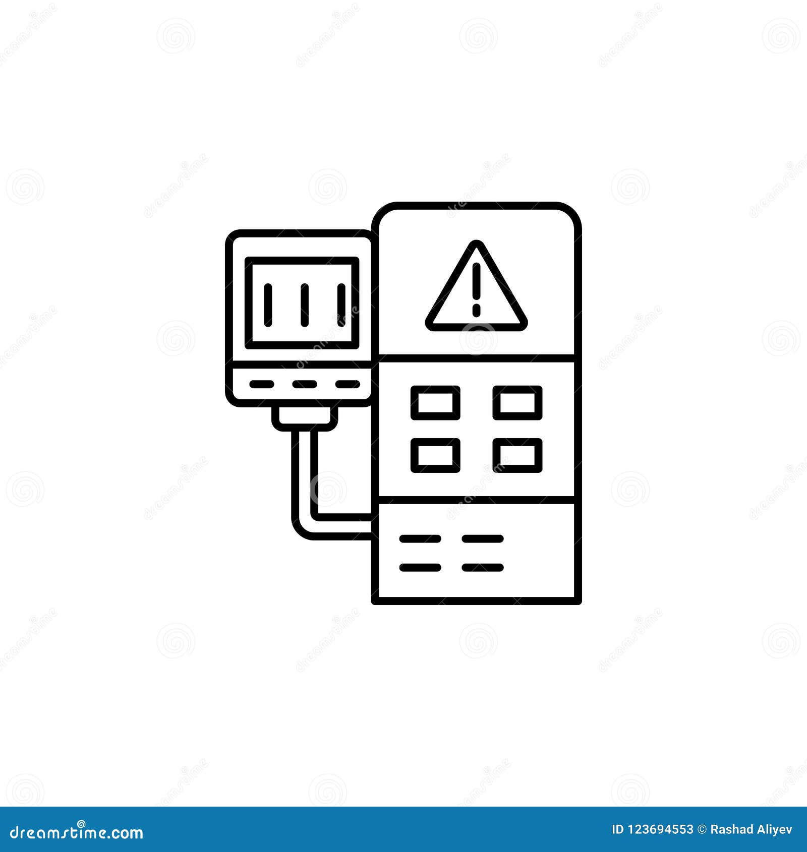 Control System Icon. Element of Production Icon for Mobile Concept and ...