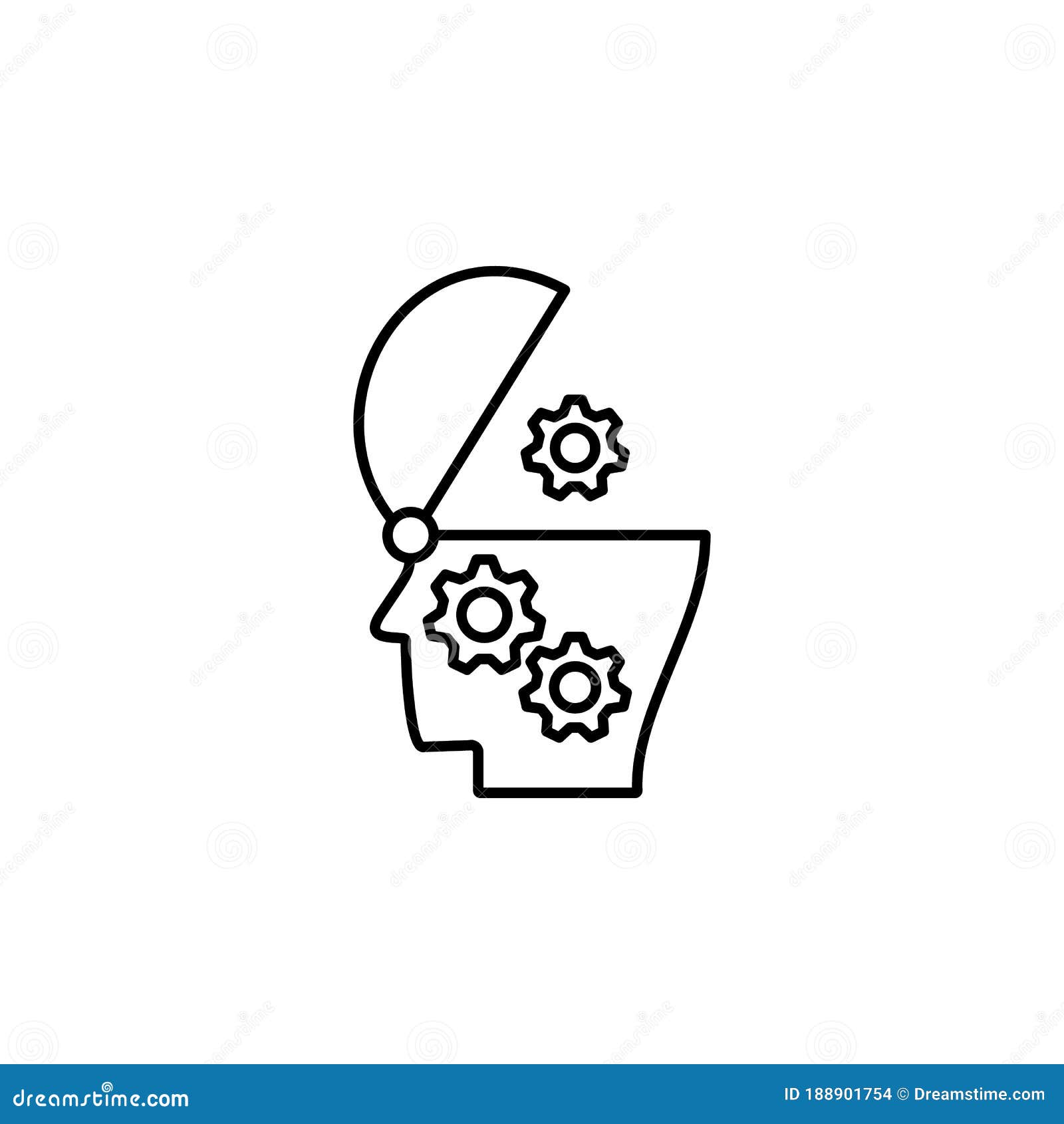 Control of Thoughts Icon. Element of Intelligence Icon for Mobile ...