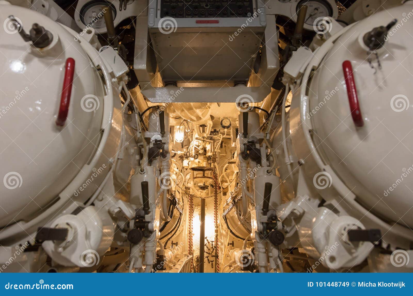 Control of Torpedo Tubes on a Submarine Stock Image - Image of inside ...