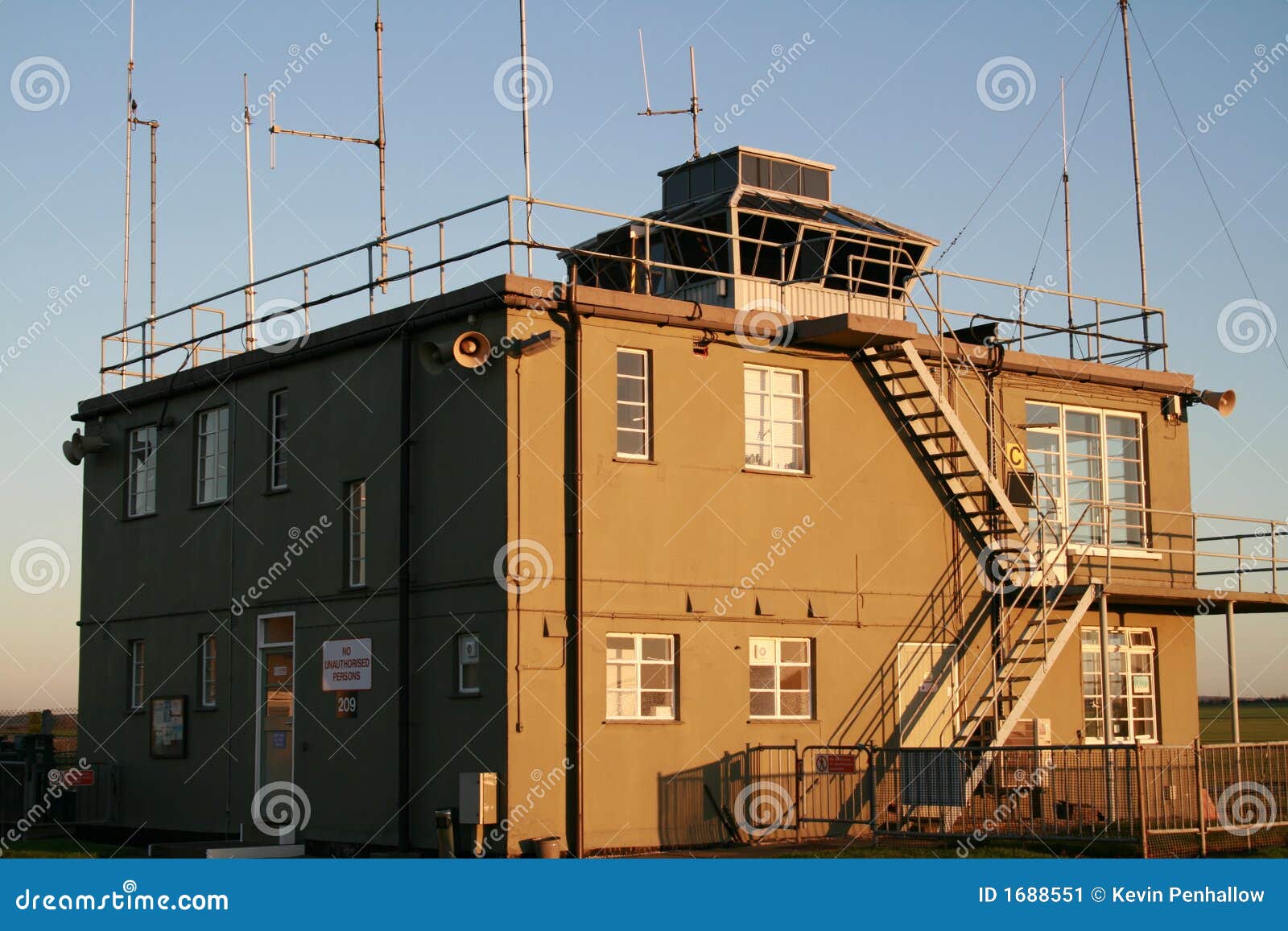 Control Tower stock image. Image of warfare, observation - 1688551