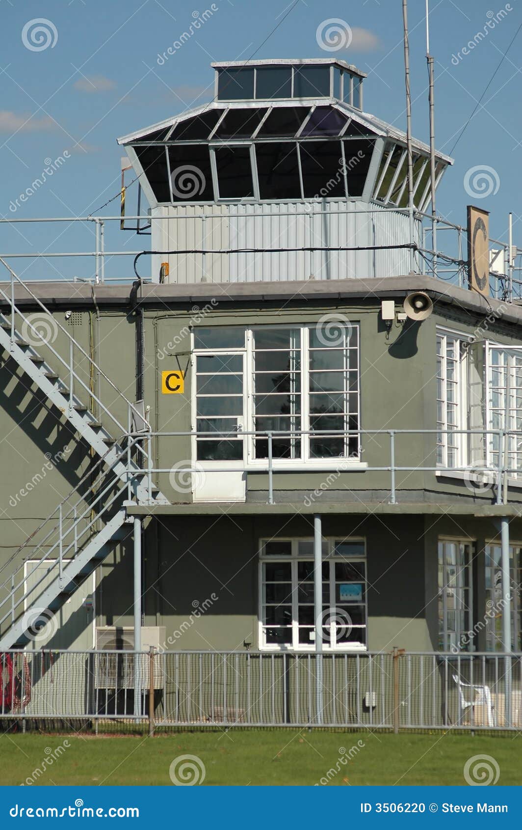 Control tower stock photo. Image of airfield, aviation - 3506220
