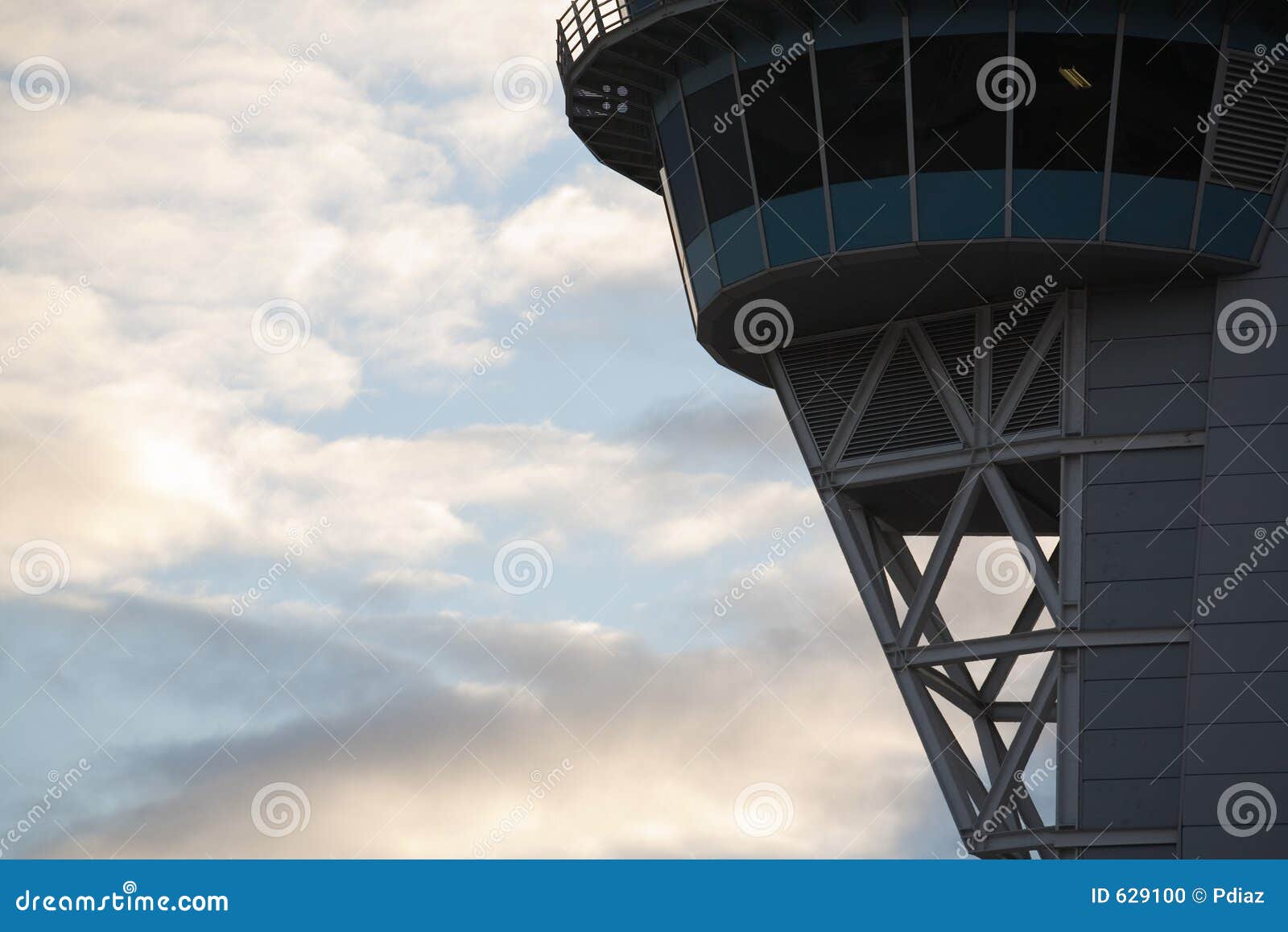Control Tower stock photo. Image of metal, control, tower - 629100