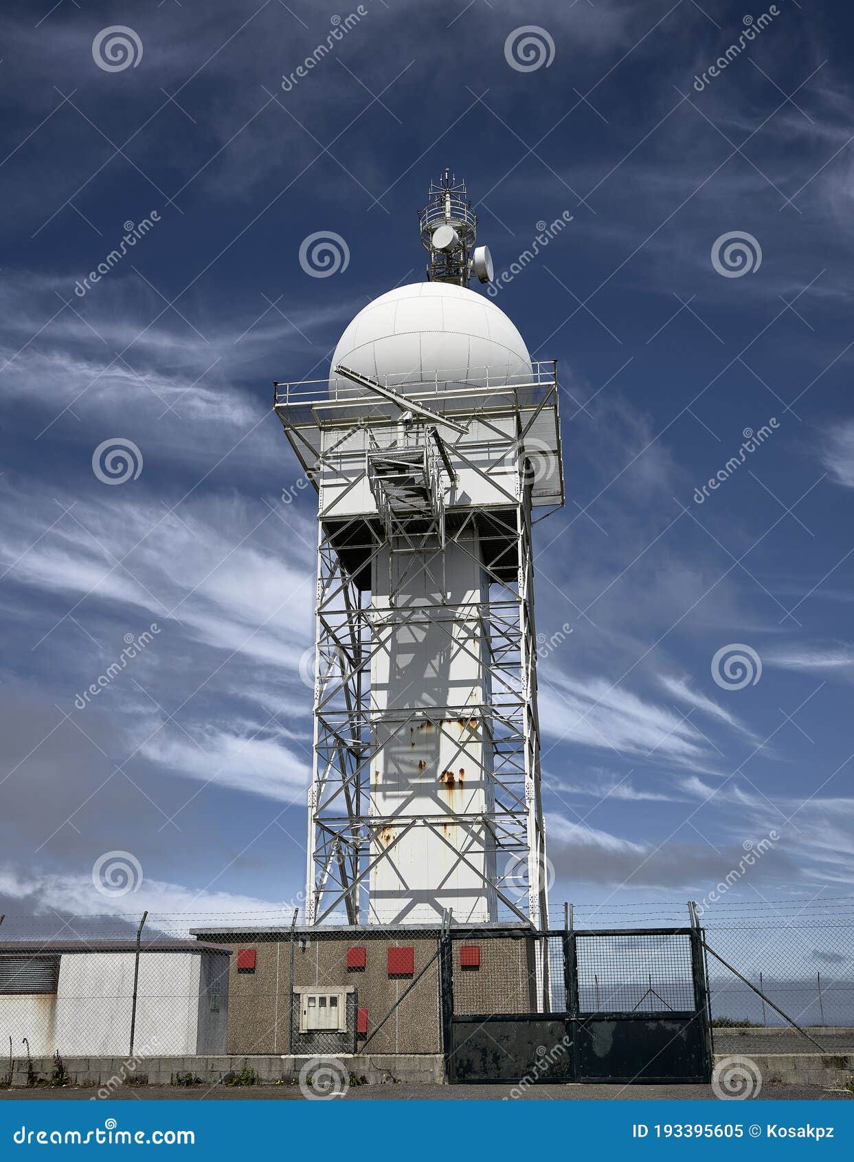 Control Tower of a Maritime Rescue Station Stock Image - Image of ...