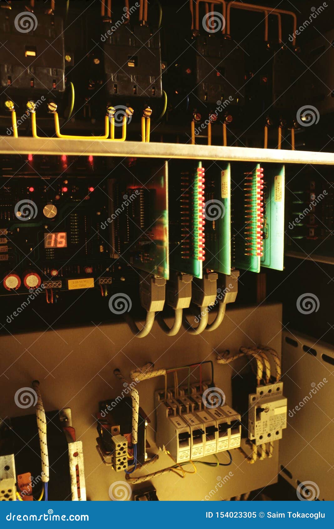 Control Units for Fully Electronic Modern Elevators Stock Image - Image ...